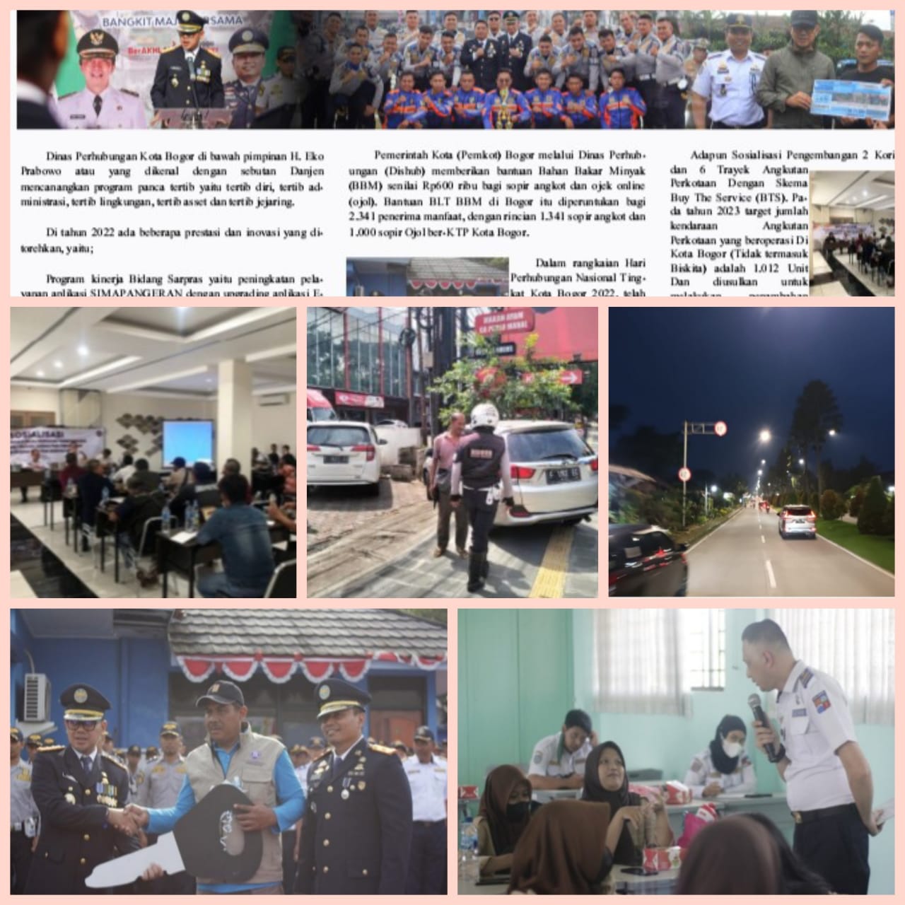 Berbagai Program Inovasi dan Prestasi Telah Dicapai Dishub Kota Bogor ...