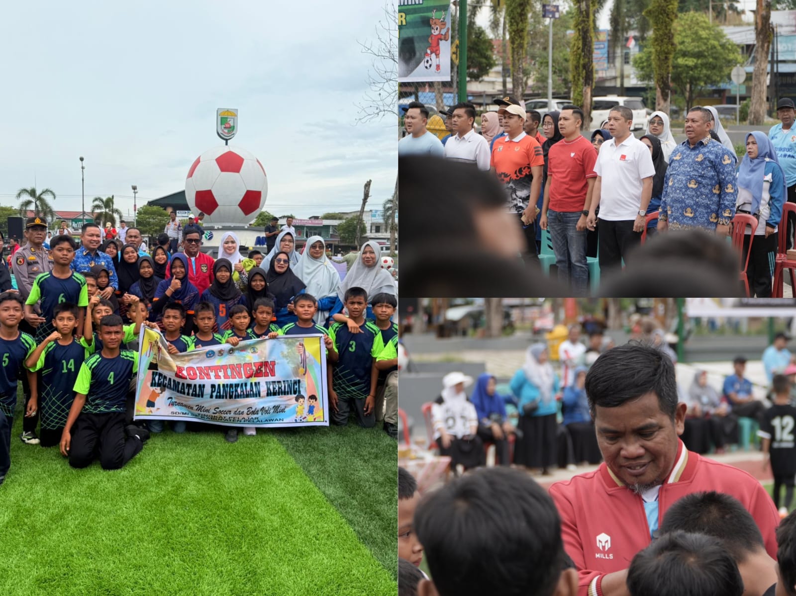 Bupati Pelalawan Resmikan Turnamen Mini Soccer dan Mini Bola Voli ...