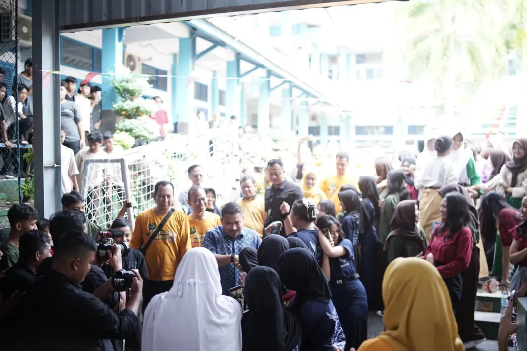 Kunjungi SMPN 1 Subang, Kang Rey Berikan Motivasi Bagi Pelajar